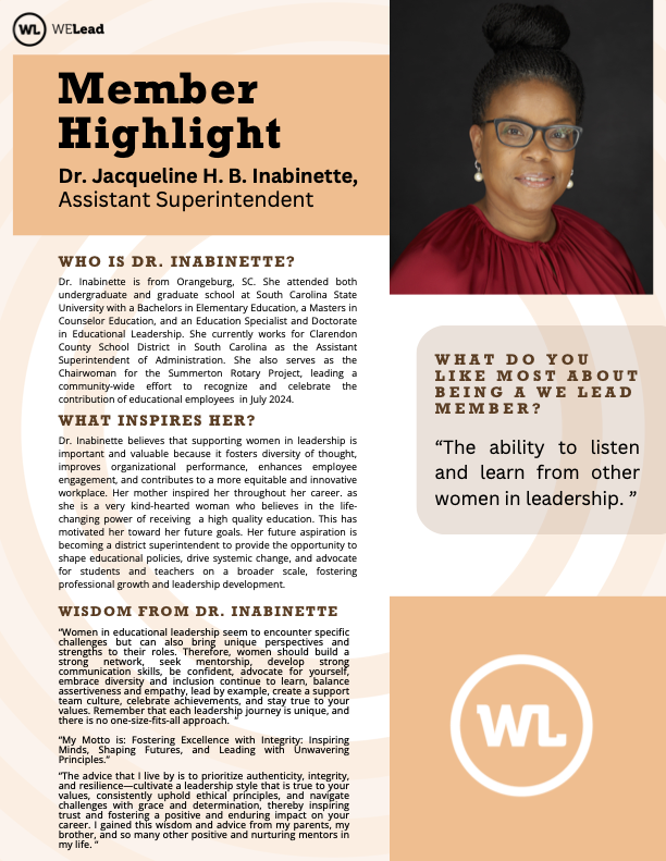 Member Spotlight | Women in Educational LEADership